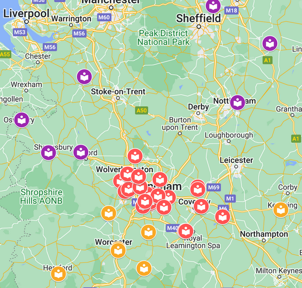 All Health Libraries Midlands (HeLM) Locations - Health Libraries Midlands